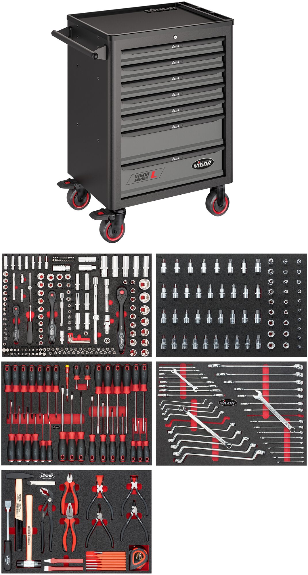 Esser Tools - Werkzeuge und mehr - Vigor V4560 VIGOR 1000 INKL. SORTIMENT